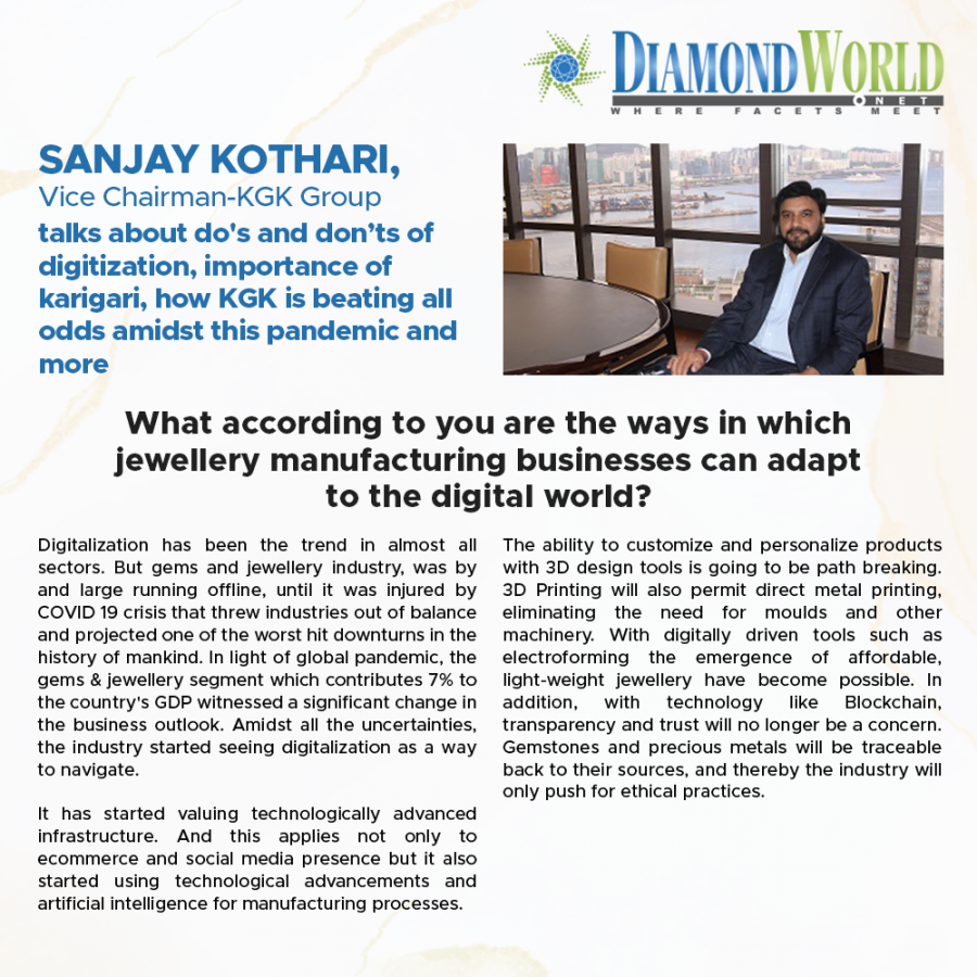 Diamond World – KGK Group
